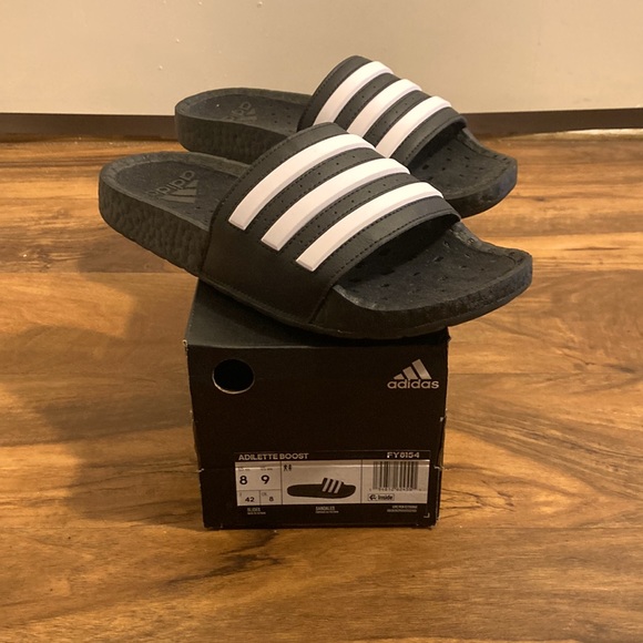 adidas | Shoes | Adidas Adilette Boost Slides | Poshmark